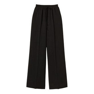 Twinset Weite Hose - - Trousers - Damen - Schwarzk - XL