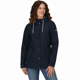 Regatta Damen Womens Bayla Waterproof Rain Jacket Jacke, Navy, 10