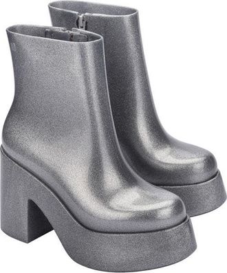 Melissa Damen Nubien Ii Ad Mode-Stiefel, Silber, 40 EU