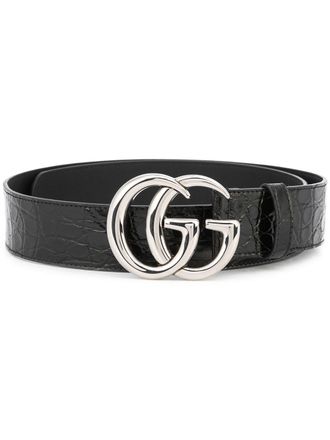 Gucci G&uuml;rtel mit Kroko-Effekt - 1000
