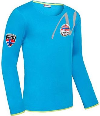 Nebulus T-shirt à manches longues Haru pour homme, Malibu, XXL