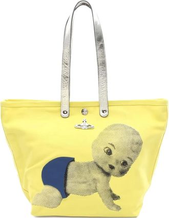 Vivienne Westwood 2010 Utility Shopper Tote Bag - Gelb