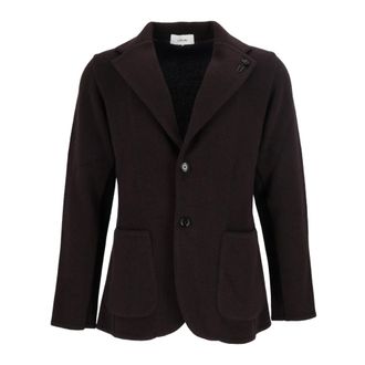Lardini Giacca Maglia - Homme - Vestes - Brun - Taille: M