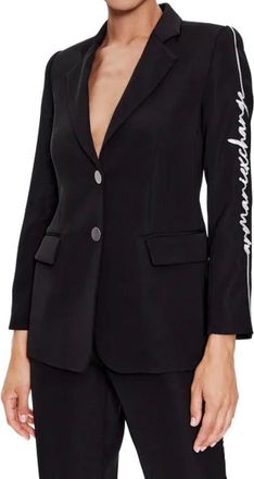 A|X Armani Exchange Femme, Vestes, Noir, Taille: 38 FR Giacca
