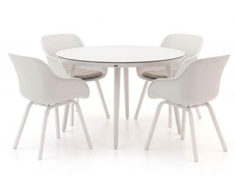 Hartman + 15 % Kassenrabatt | Hartman Le Soleil Element/Sophie Studio &oslash; 128 cm Gartenm&ouml;bel-Set 5-teilig