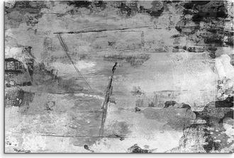 Paul Sinus Art Sinus Art Abstrakt 777-120x80cm SCHWARZ-Weiss Bilder - Wandbild Kunstdruck in XXL Format - Fertig Aufgespannt - TOP - Leinwand - Wand Bild - Kunst Bil