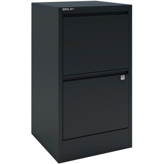 Bisley H&auml;ngeregistratur Schrank Home Office Anthrazitgrau