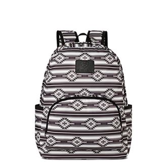 Ariat Mens Southwest Diamond Stripe Print Backpack Bag in Grey, Size OS, by Ariat