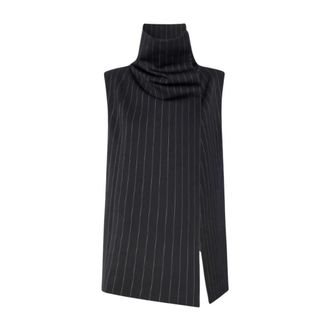 Sportmax Spsalbata Top sans manches - Femme - Tops - Noir - Taille: 40 FR