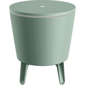 Keter Cool Bar Partytisch - 49.5x49.5x57cm - Kunststoff - Gr&uuml;n - modischer Cocktailtisch - sowohl Tisch als auch K&uuml;hlbox - leicht zu reinigen - Keter