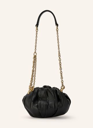 Chlo&eacute; Schultertasche Pliss&eacute; schwarz