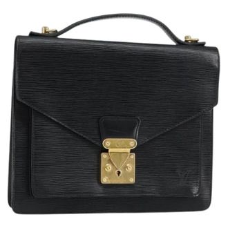 Louis Vuitton Sac &agrave; main en cuir Pre-owned - Femme - Pre-owned - Noir - Taille: ONE Size