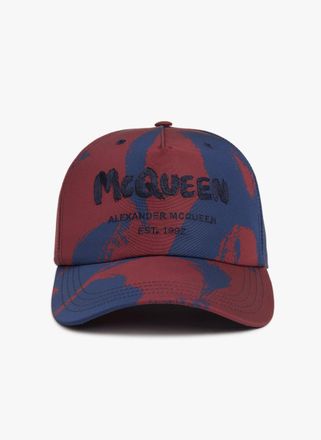 Alexander McQueen Casquette logotyp&eacute;e