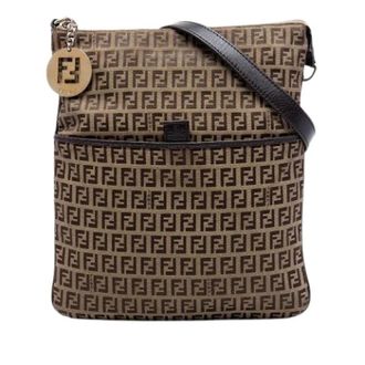 Fendi Pre-owned Canvas Crossbody Bag - - Pre-owned - Damen - Braun - ONE SIZE