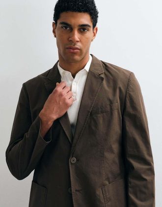Mango Roma ensemble blazer marron