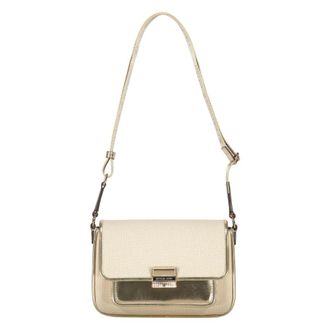 Michael Kors Canvas Crossbody Tasche mit Eco-Leder Details - - Bags - Damen - Beige - ONE SIZE