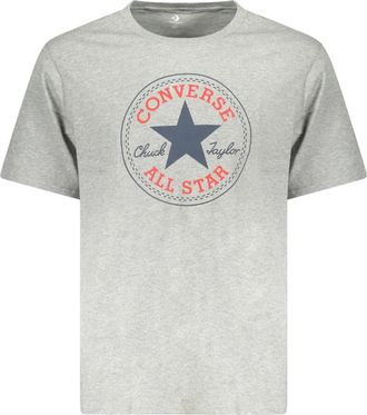 Converse All Star Patch T-Shirt - - Tops - Herren - Grau - XL