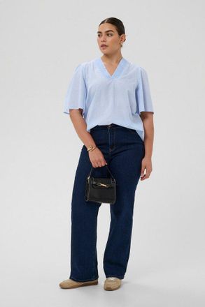 Kaffe Curve Langarmbluse Langarm-Bluse KCjane Gro&szlig;e Gr&ouml;&szlig;en