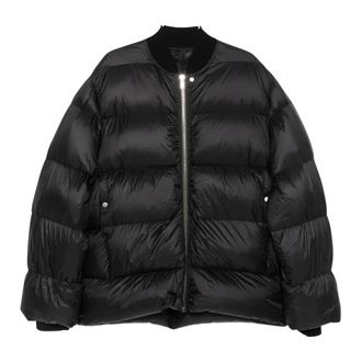 Rick Owens Klassische Flieger-Bomberjacke - - Jackets - Herren - Schwarzk - M
