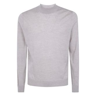 Gran Sasso Col roul&eacute;s - Homme - Pulls - Beige - Taille: M