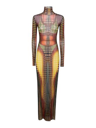 Jean Paul Gaultier Pull Col Roul&eacute; - Orange