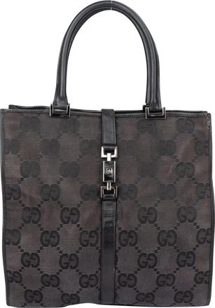 Gucci Crossbody Bags - Gucci GG Monogram Jackie Handbag - Gr. unisize - in Schwarz - für Damen