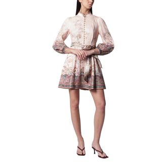 Zimmermann Femme, Robes, Multicolore, Taille: 40 FR Alchemy Button Mini Dress
