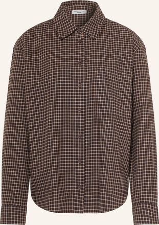 Marc O'Polo Denim Marc Opolo Denim Hemdbluse Aus Flanell schwarz