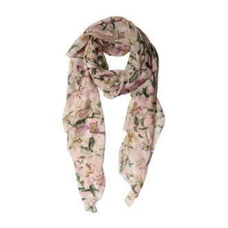 Dolce & Gabbana Seidenschal mit Blumenprint - - Accessories - Damen - Mehrfarbig - ONE SIZE
