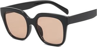 Generic Lunettes De Soleil Tendance Carr&eacute;es &Agrave; Grande Monture For Hommes Et Femmes, Confortables For Le Shopping, Les Vacances Ou Les F&ecirc;tes.(Brown)