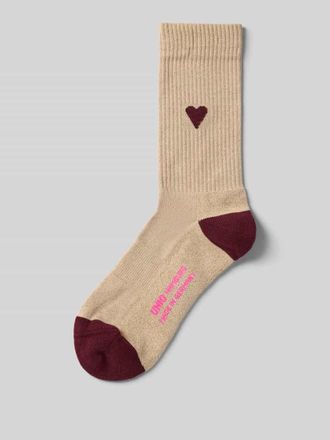 Unio Hamburg Socken mit Label-Print