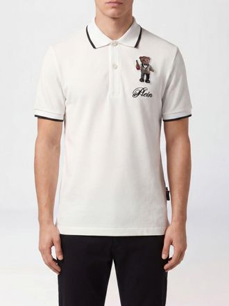 Philipp Plein Polo Herren Farbe Wei&szlig;