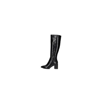 Mexx Schwarze spitze Zehen hohe Absatzstiefel - - Shoes - Damen - Schwarzk - 37 EU