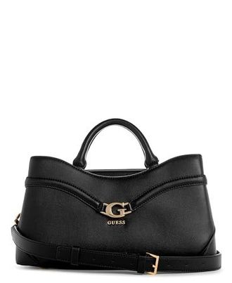Guess Dea Girlfriend Satchel, Cartable Femme, Noir, Taille Unique