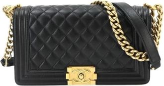 Chanel Pre-owned Sac bandouli&egrave;re vintage - Femme - Pre-owned - Noir - Taille: ONE Size