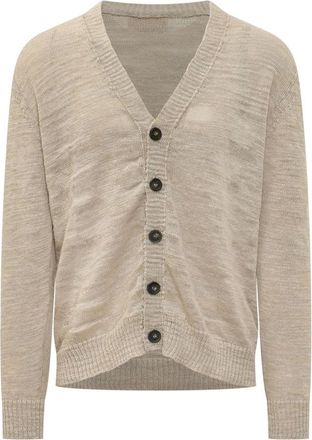 ATOMOFACTORY Atomofactory, Homme, Pulls, Beige, Taille: S Cardigan ML Fiammato