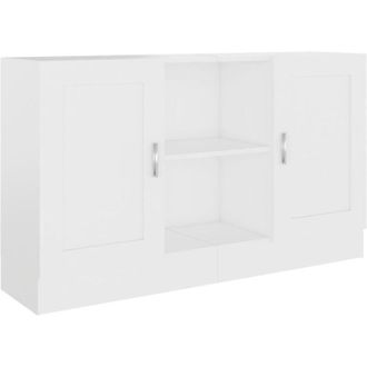 vidaXL Sideboard Wei&szlig; 120x30,5x70 cm Holzwerkstoff Vidaxl