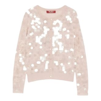 Max Mara Cardigan - - Knitwear - Damen - Rosa - XS