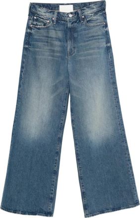 Mother Ditcher Wide-Leg Jeans - - Jeans - Damen - Blau - W27