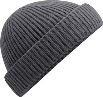 Beechfield B383R Harbour Beanie - Graphite Grey