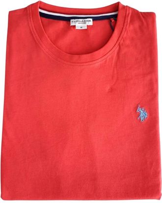 U.S.Polo Association U.s. Polo Assn., Homme, Tops, Rouge, Taille: XL Mick T-shirt