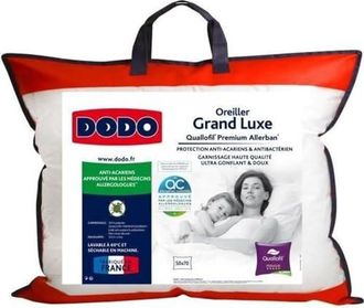 Dodo Oreiller Grand Luxe Quallofil Allerban 50x70cm