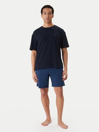 Tommy Hilfiger Pyjama UM0UM03834 Dunkelblau Regular Fit