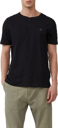 s.Oliver Henley-Shirt mit Flammgarnstruktur