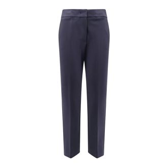 Max Mara Femme, Pantalons, Bleu, Taille: 42 FR Pegno Pantalons