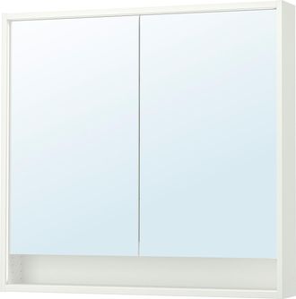 IKEA FAXÄLVEN Spiegelschrank mit Beleuchtung