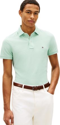 Tommy Hilfiger Herren 1985 Slim Polo MW0MW17771 S/S Polo, Gr&uuml;n, M