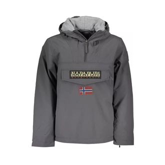Napapijri Graue Herrenjacke Rainforest Stil - - Jackets - Herren - Grau - S