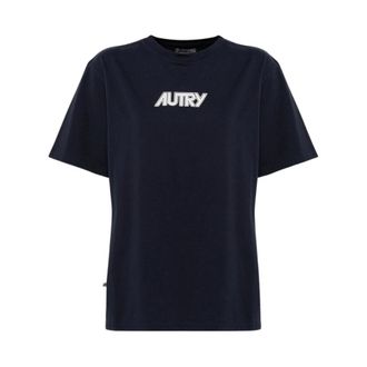 Autry T-Shirt - - Tops - Damen - Blau - XS