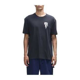 Deus Pisstin Tee - - Tops - Herren - Schwarzk - L
